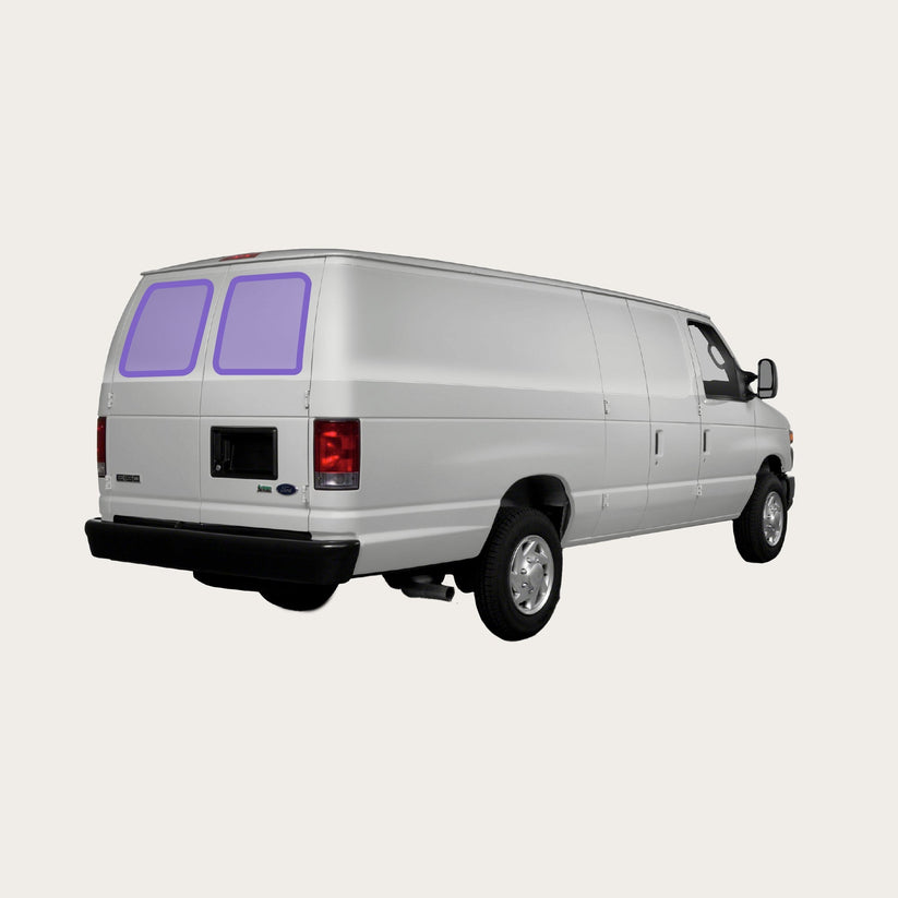 Ford Econoline - Back Window Shades (Set) – Vanmade Gear