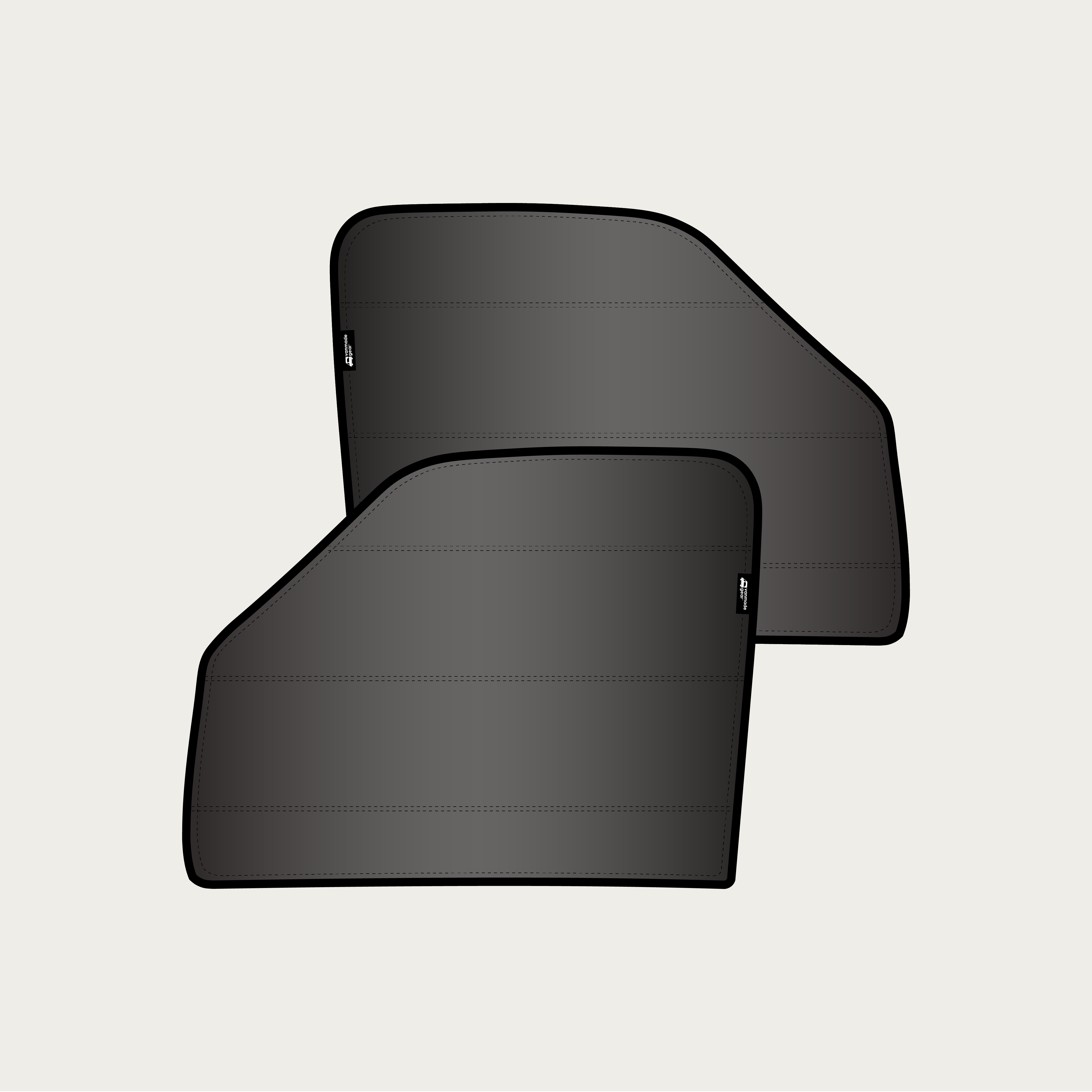 Ford Econoline - Front Door Shades (Set) – Vanmade Gear